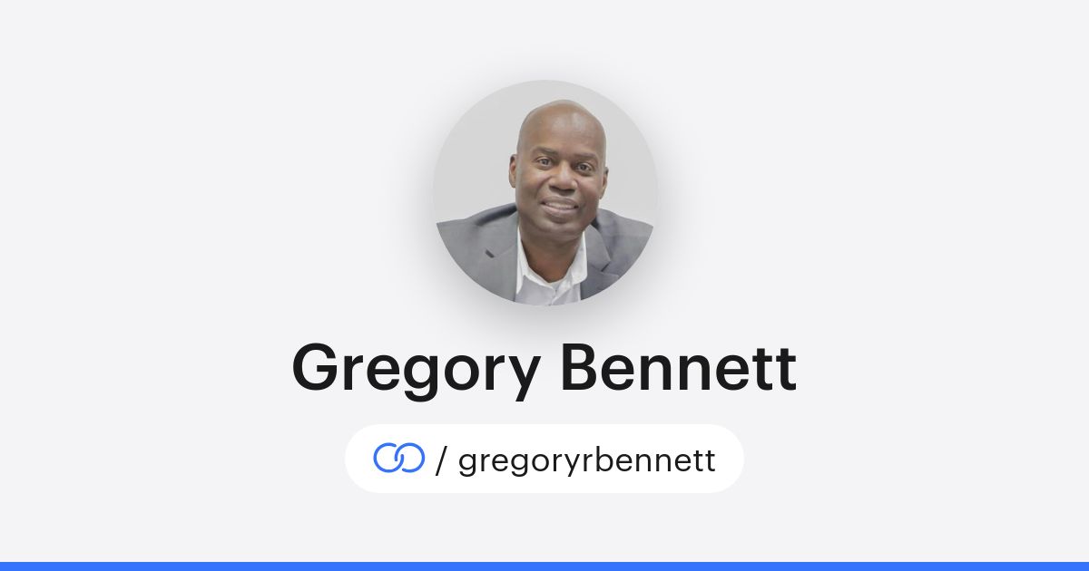 Gregory Bennett (/gregoryrbennett) · solo.to