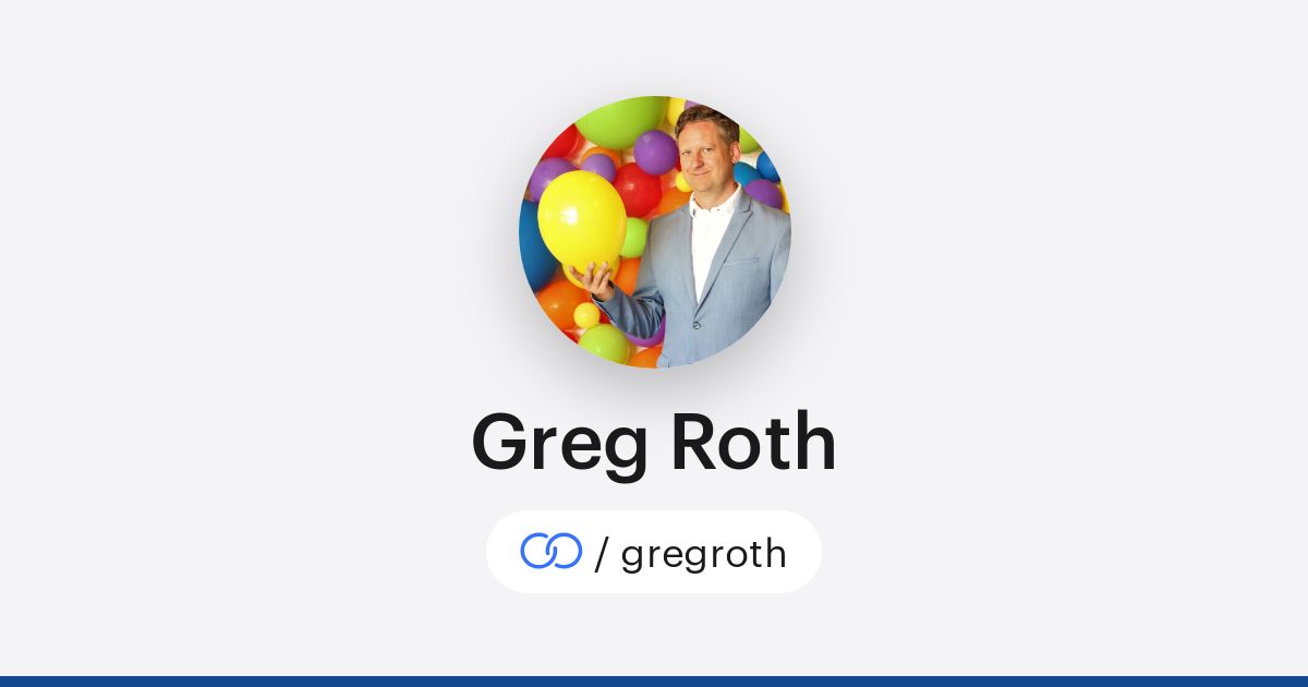 Greg Roth (/gregroth) · solo.to