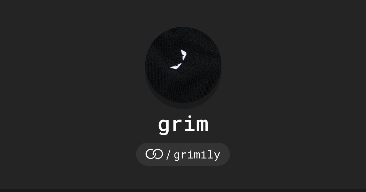 grim (/grimily) · solo.to