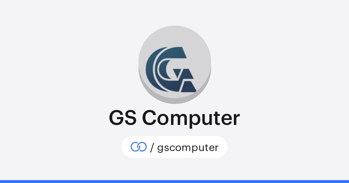 GS Computer (/gscomputer) · solo.to