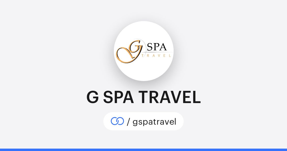 G SPA TRAVEL (/gspatravel) · solo.to