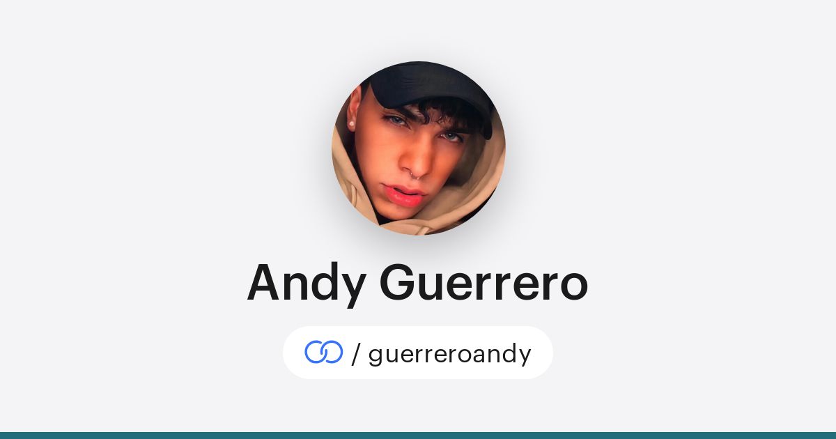 Andy Guerrero (/guerreroandy) · solo.to
