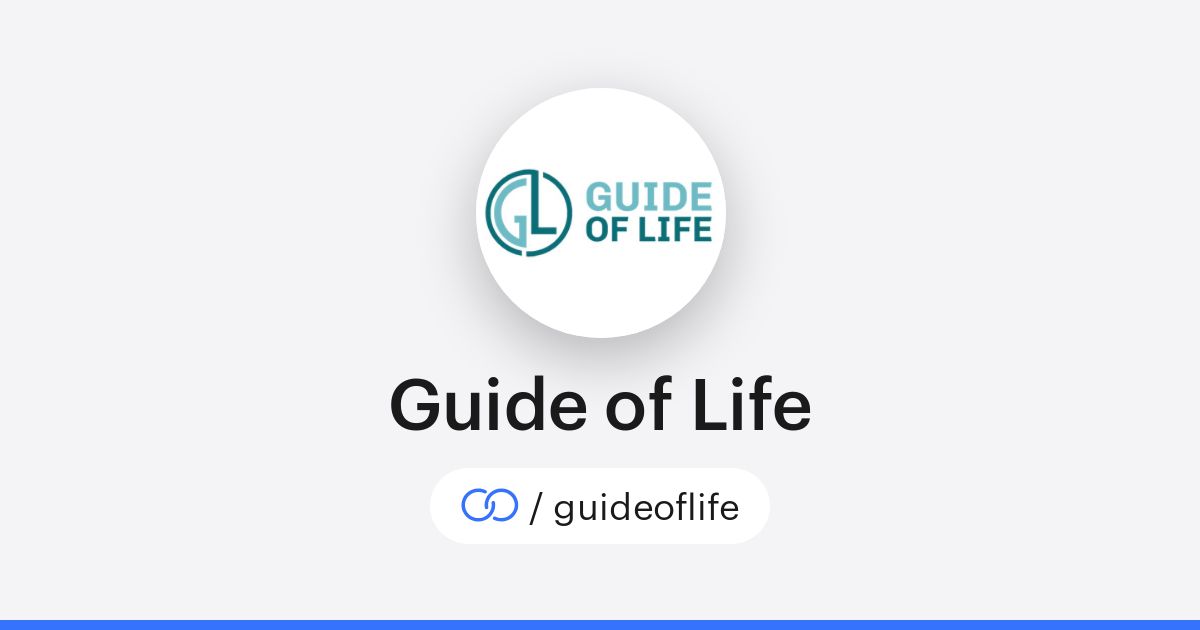 Guide of Life (/guideoflife) · solo.to