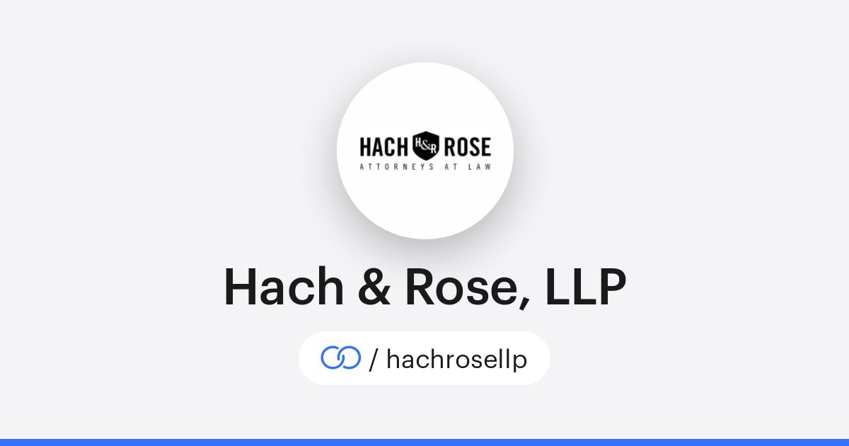 Hach & Rose, LLP (/hachrosellp) · solo.to