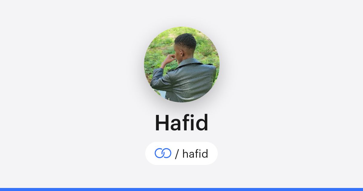 Hafid (/hafid) · solo.to