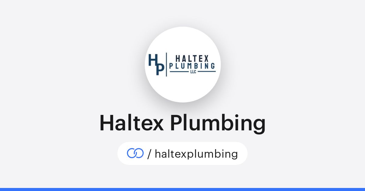 Haltex Plumbing (/haltexplumbing) · solo.to