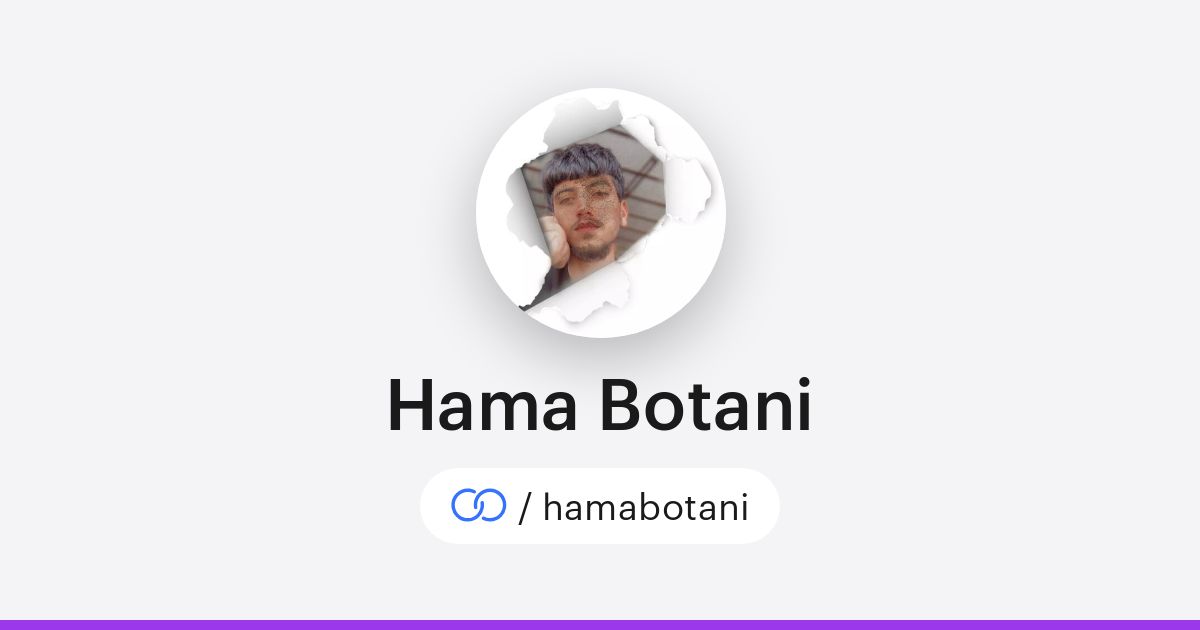 Hama Botani (/hamabotani) · solo.to