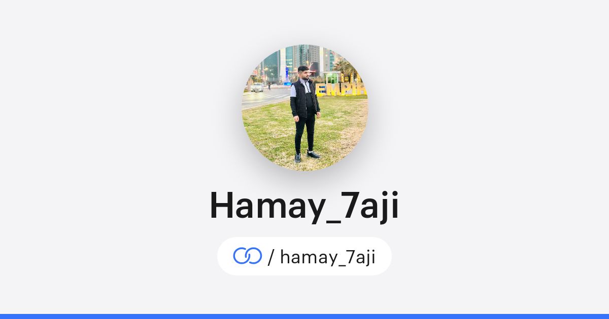 Hamay_7aji · solo.to