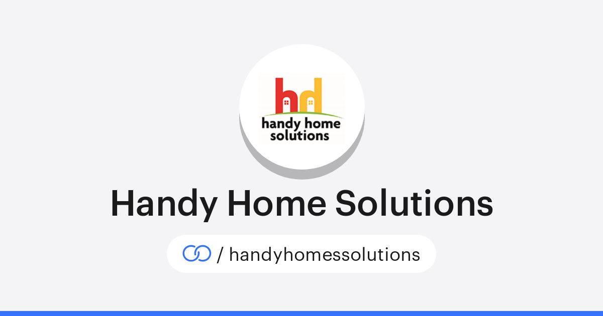 Handy Home Solutions (/handyhomessolutions) · solo.to