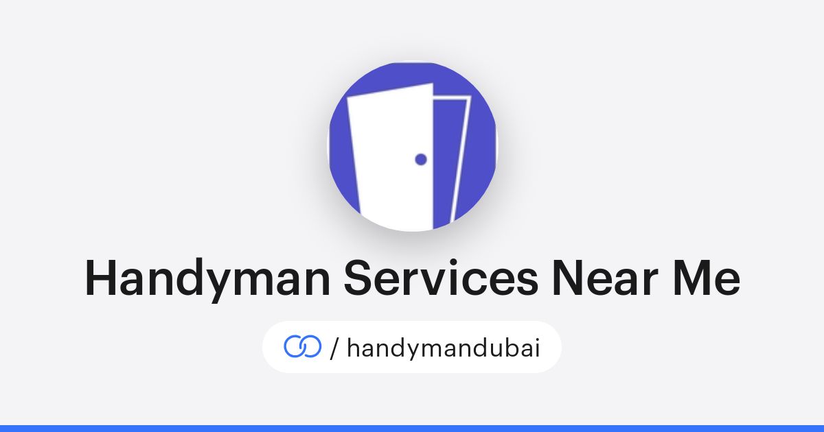 Handyman Services Near Me (/handymandubai) · solo.to