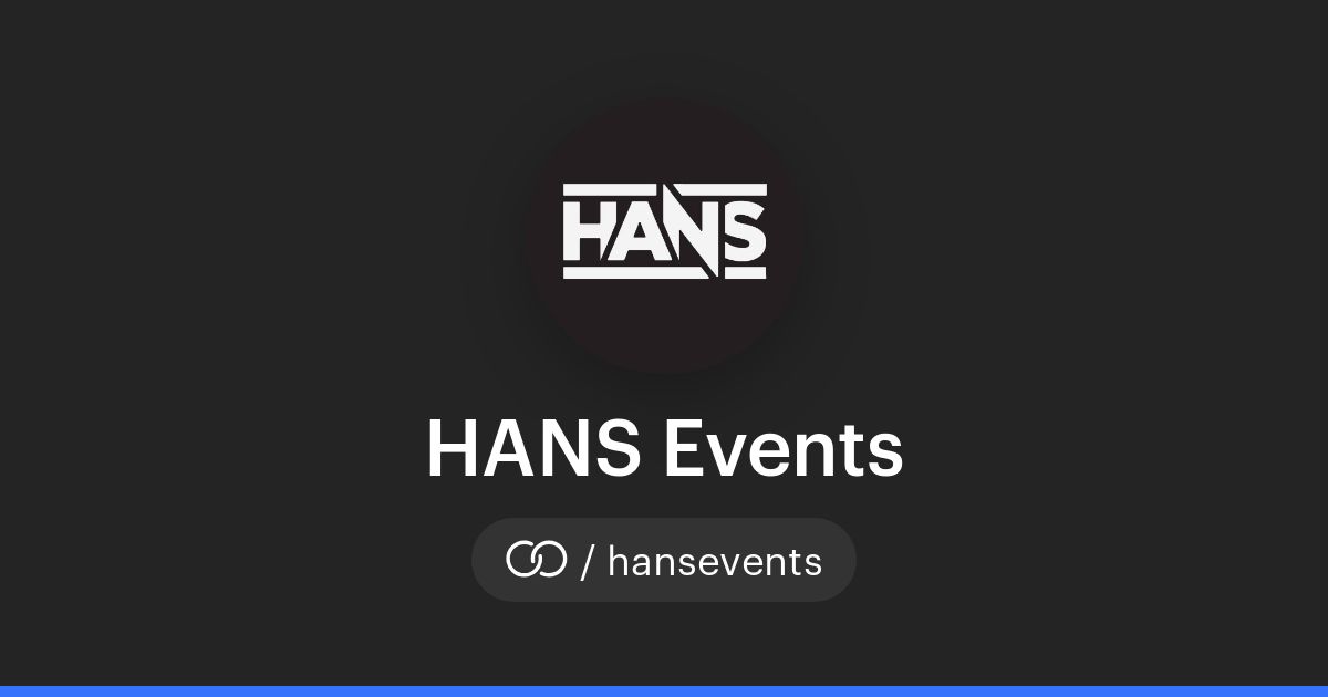 HANS Events (/hansevents) · solo.to