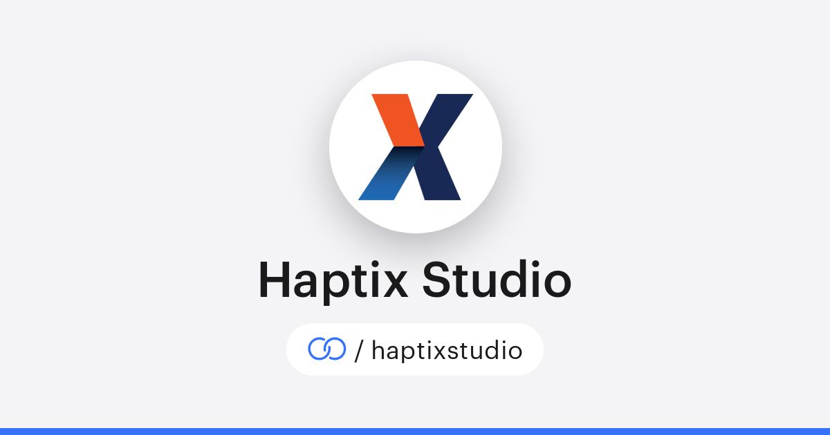 Haptix Studio (/haptixstudio) · solo.to