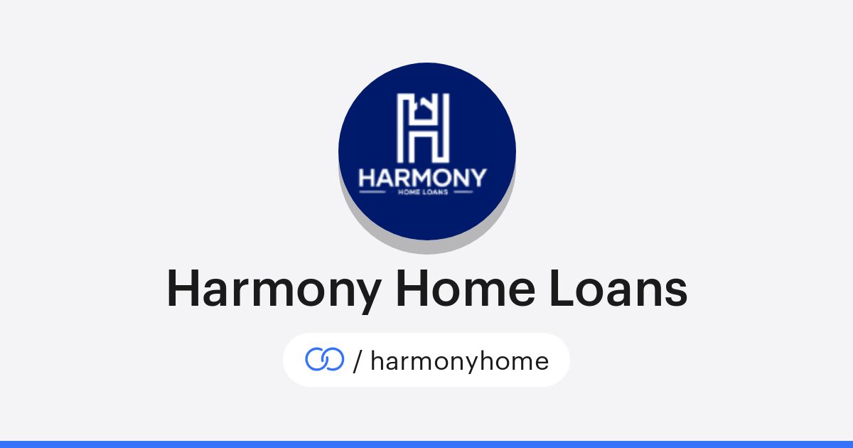 Harmony Home Loans (/harmonyhome) · solo.to
