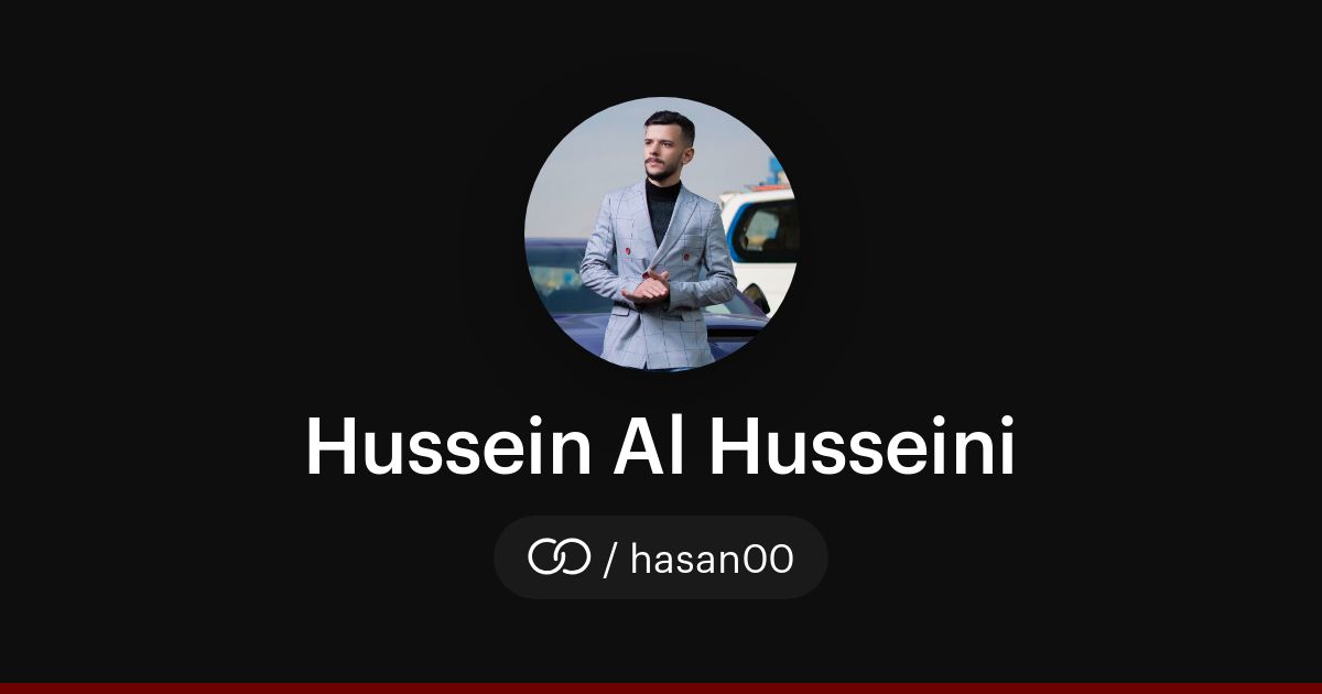 Hussein Al Husseini (/hasan00) · solo.to