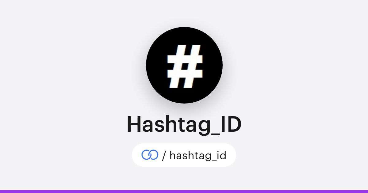 Hashtag_ID · solo.to