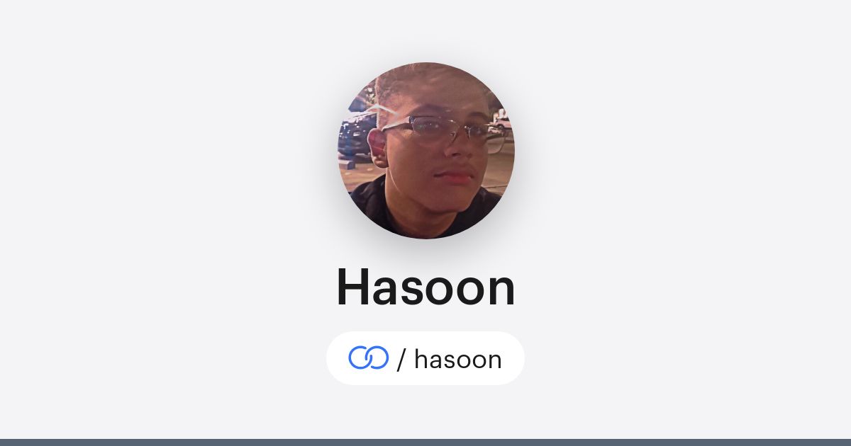 Hasoon · solo.to