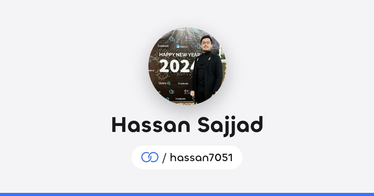 Hassan Sajjad (/hassan7051) · solo.to