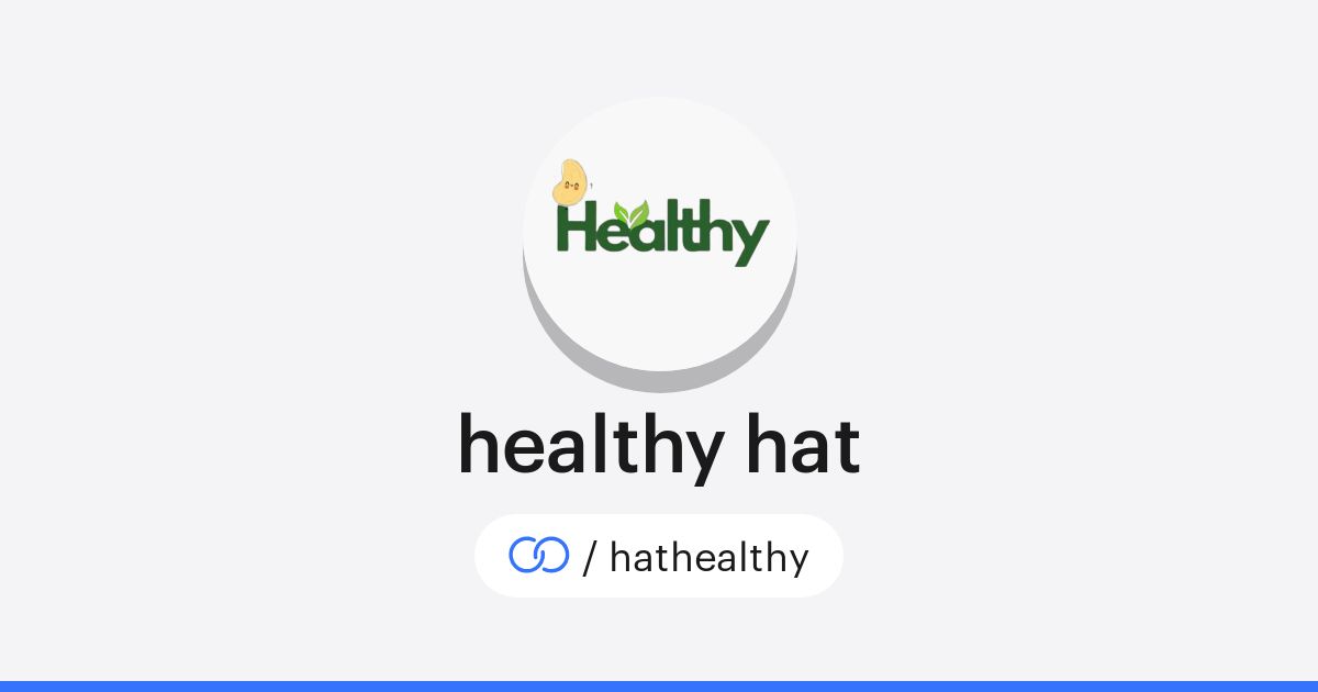 healthy hat (/hathealthy) · solo.to