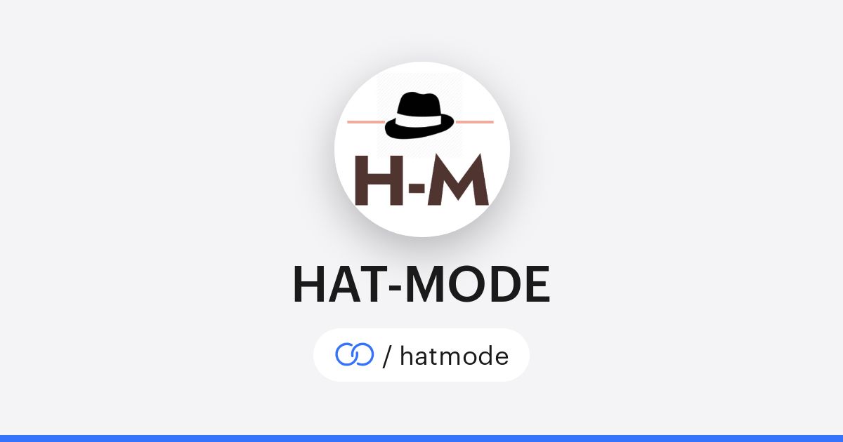 HAT-MODE (/hatmode) · solo.to