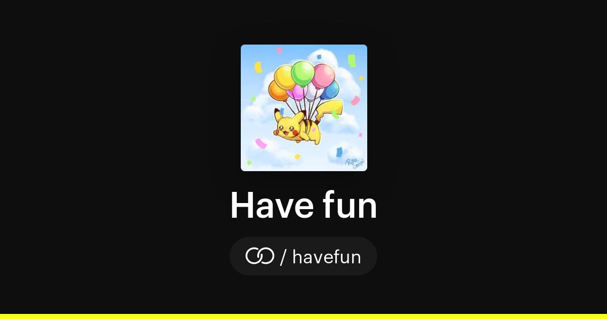 Have Fun Havefun Solo To