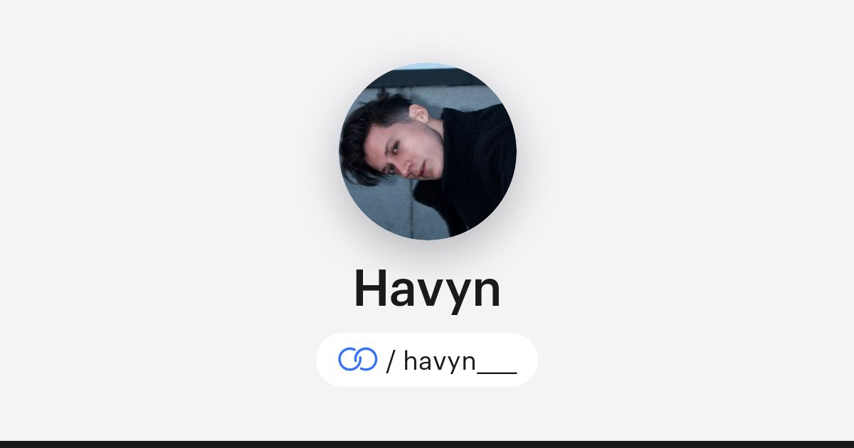 Havyn (/havyn____) · solo.to