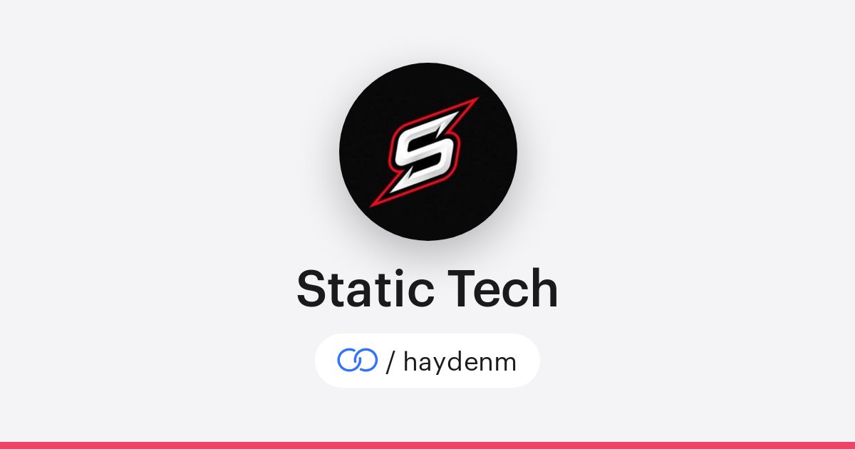 Static Tech (/haydenm) · solo.to