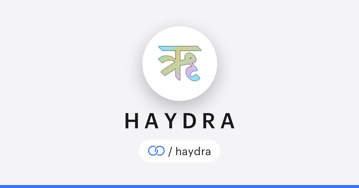 H A Y D R A (/haydra) · solo.to