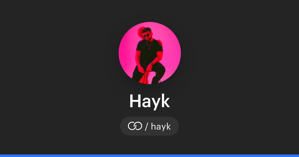 Hayk · solo.to