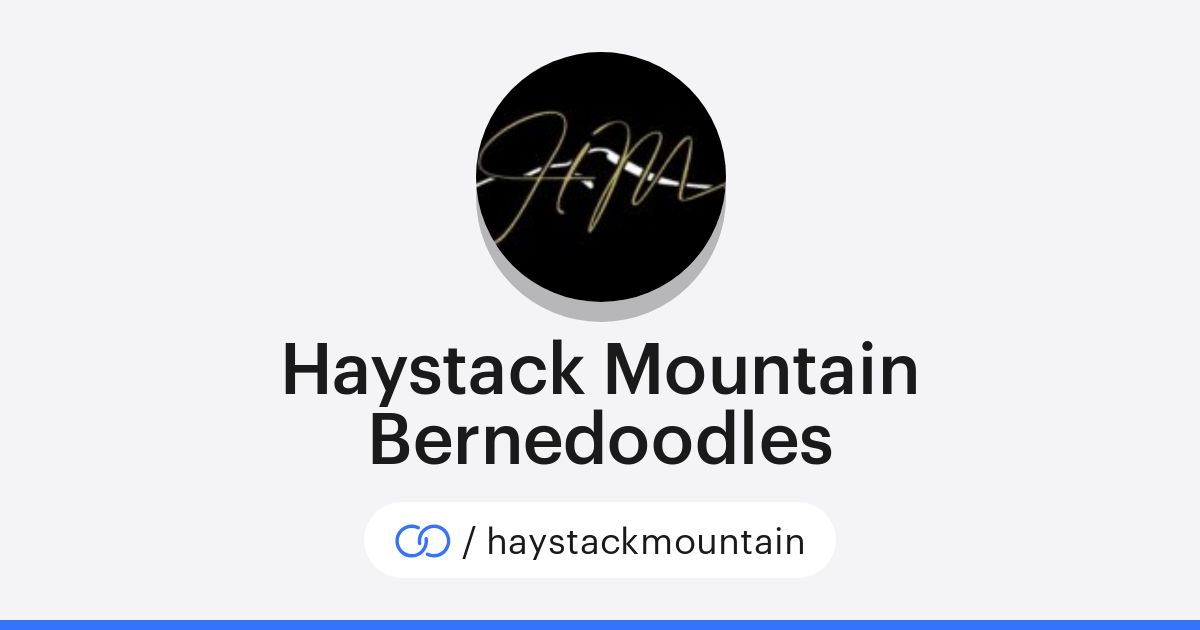 Haystack Mountain Bernedoodles (/haystackmountain) · solo.to