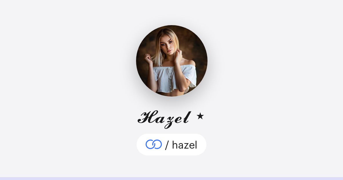 𝓗𝓪𝔃𝓮𝓵 ⋆ Hazel · Soloto 5331