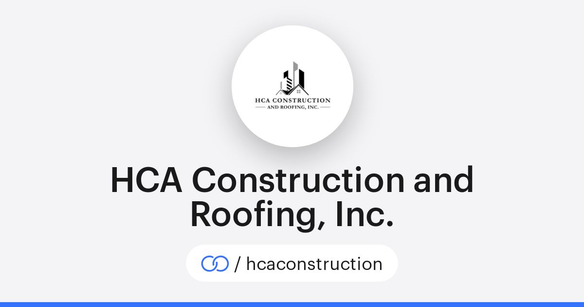 HCA Construction and Roofing, Inc. (/hcaconstruction) · solo.to