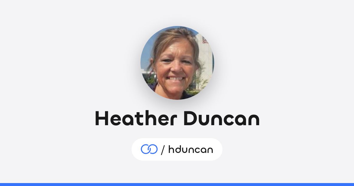 Heather Duncan (/hduncan) · solo.to