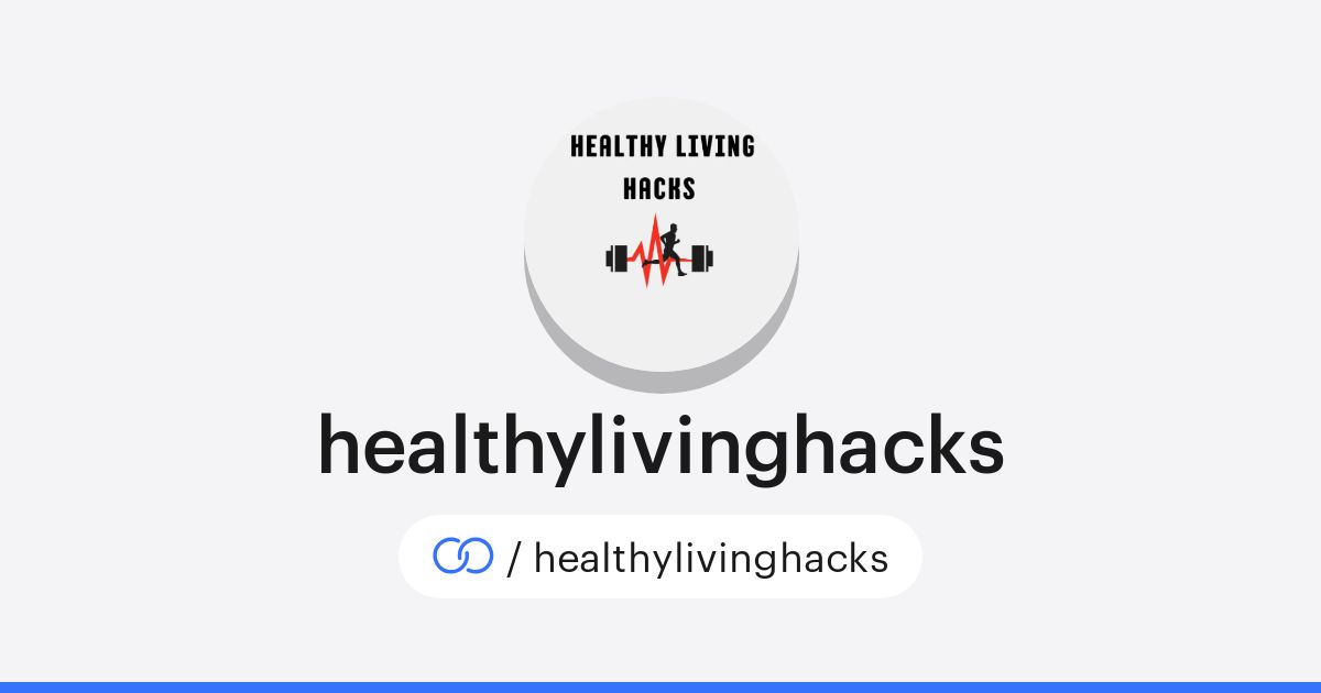 healthylivinghacks · solo.to