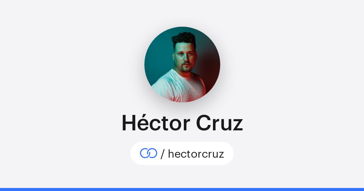 Héctor Cruz (/hectorcruz) · solo.to
