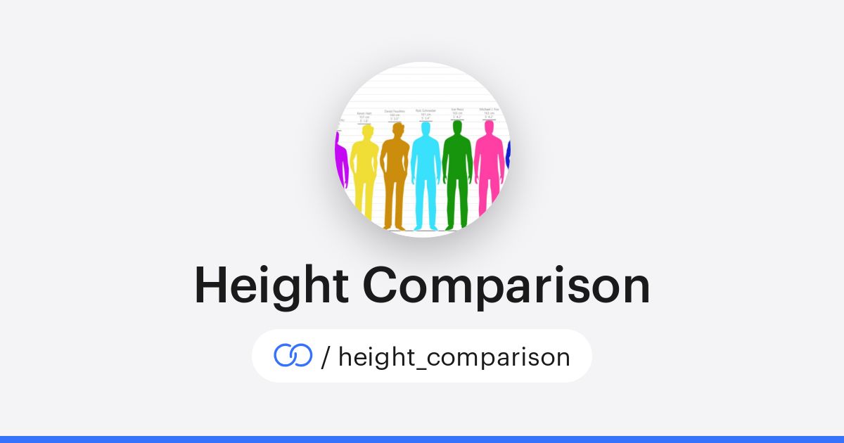 Height Comparison (/height_comparison) · solo.to