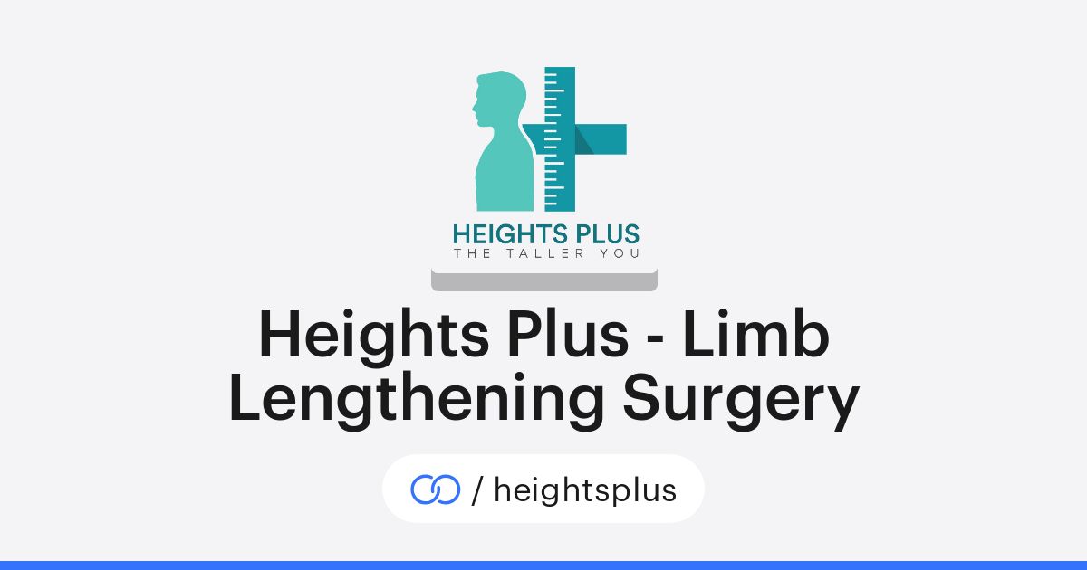Heights Plus - Limb Lengthening Surgery (/heightsplus) · solo.to