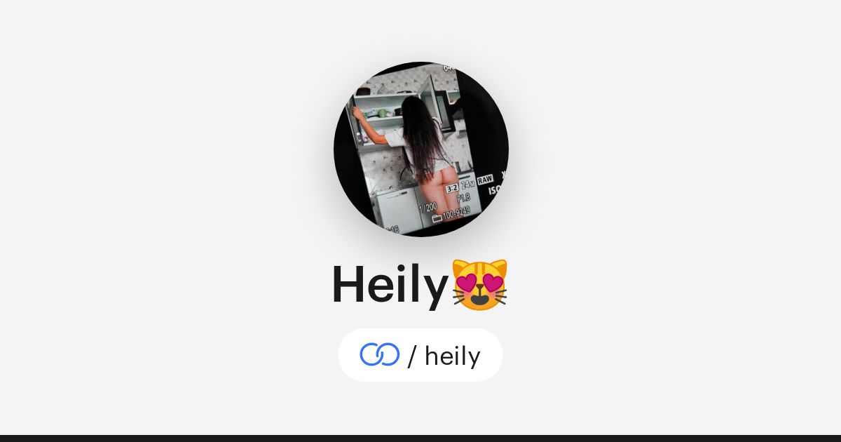 Heily😻 (/heily) · solo.to