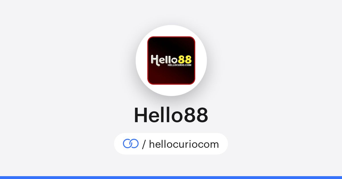 Hello88 (/hellocuriocom) · solo.to