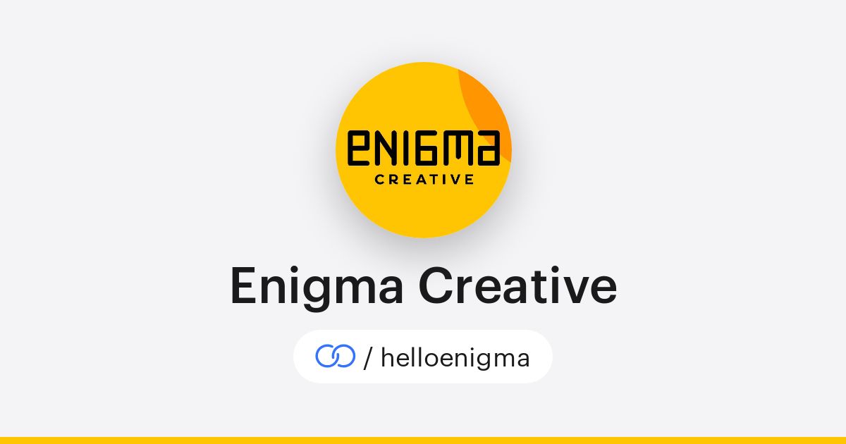 Enigma Creative (/helloenigma) · solo.to