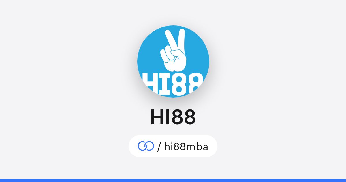 HI88 (/hi88mba) · solo.to