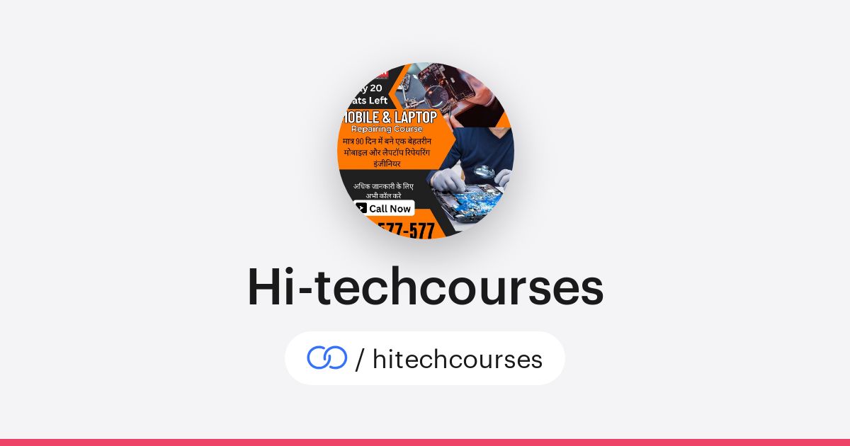 Hi-techcourses (/hitechcourses) · solo.to