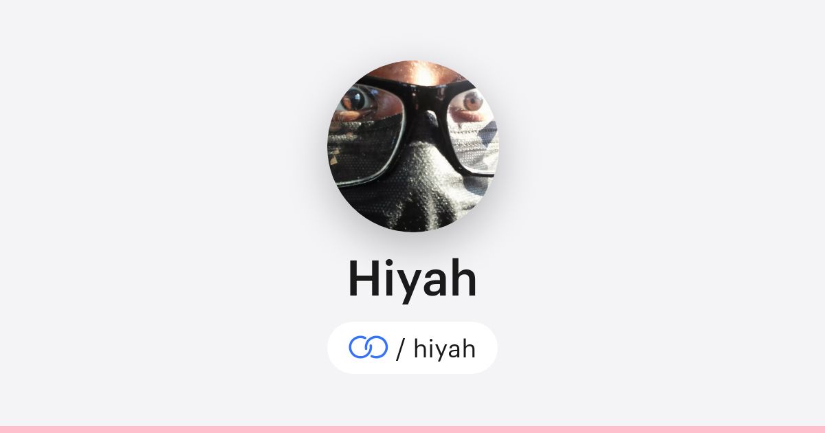 Hiyah · solo.to