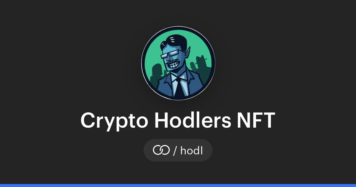 Crypto Hodlers NFT (/hodl) · solo.to
