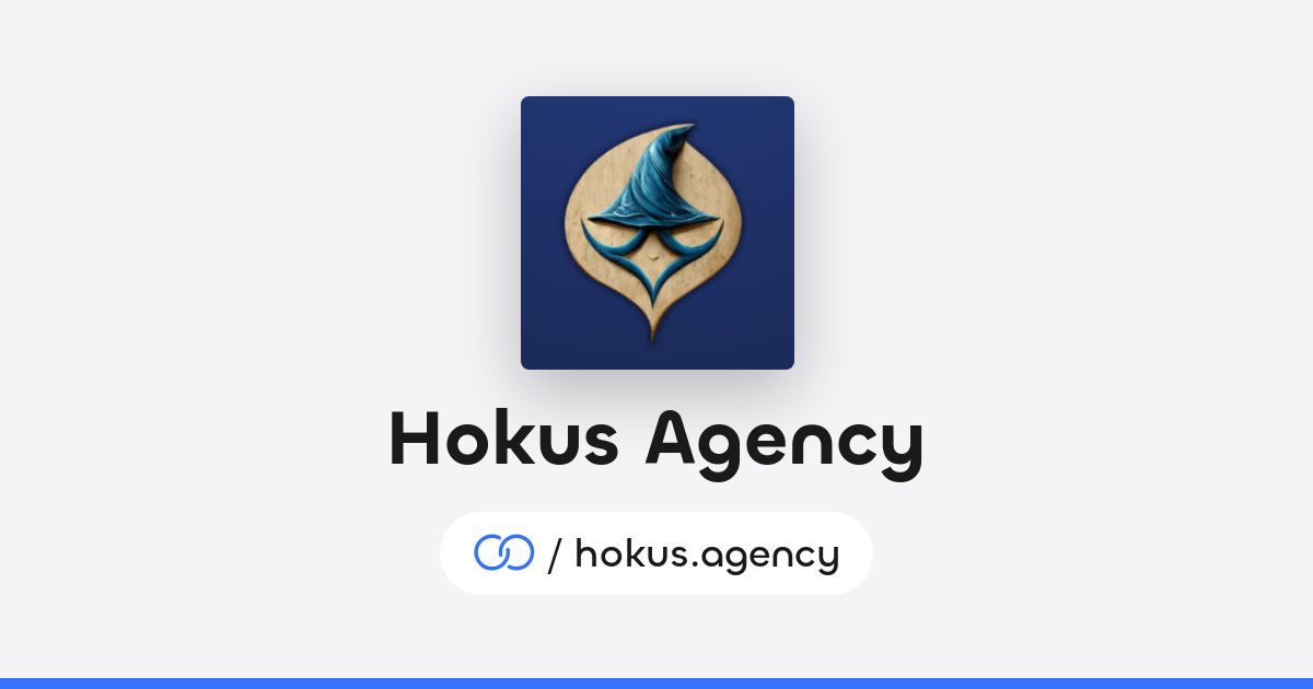 Hokus Agency (/hokus.agency) · solo.to