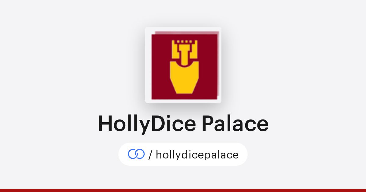 HollyDice Palace (/hollydicepalace) · solo.to