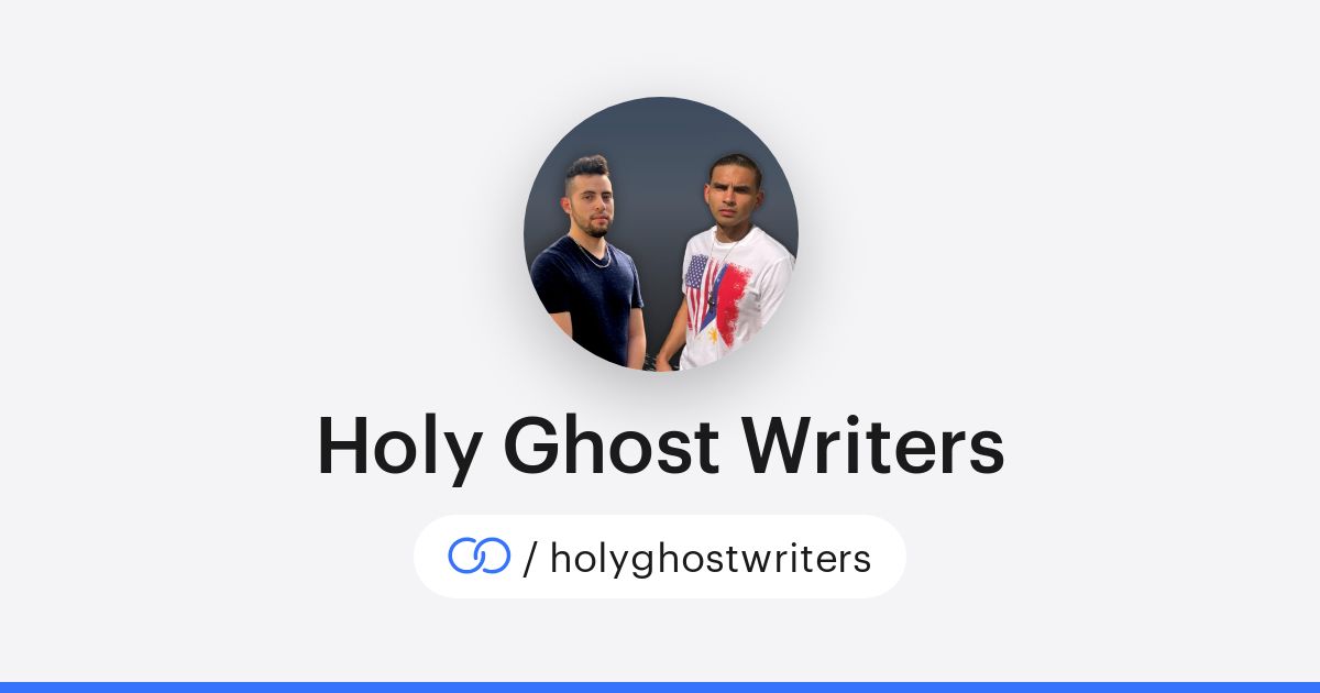 Holy Ghost Writers (/holyghostwriters) · solo.to
