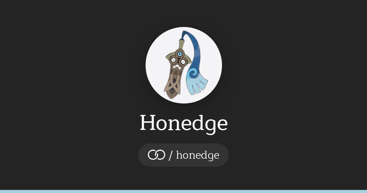 Honedge · solo.to