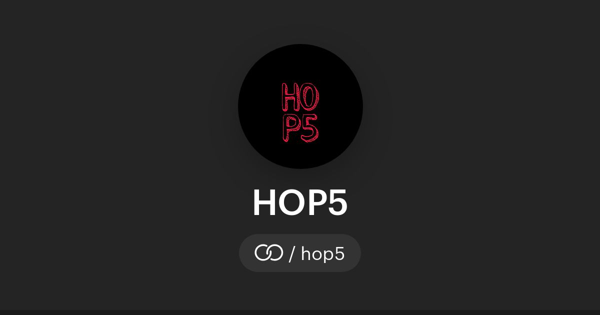 HOP5 · solo.to