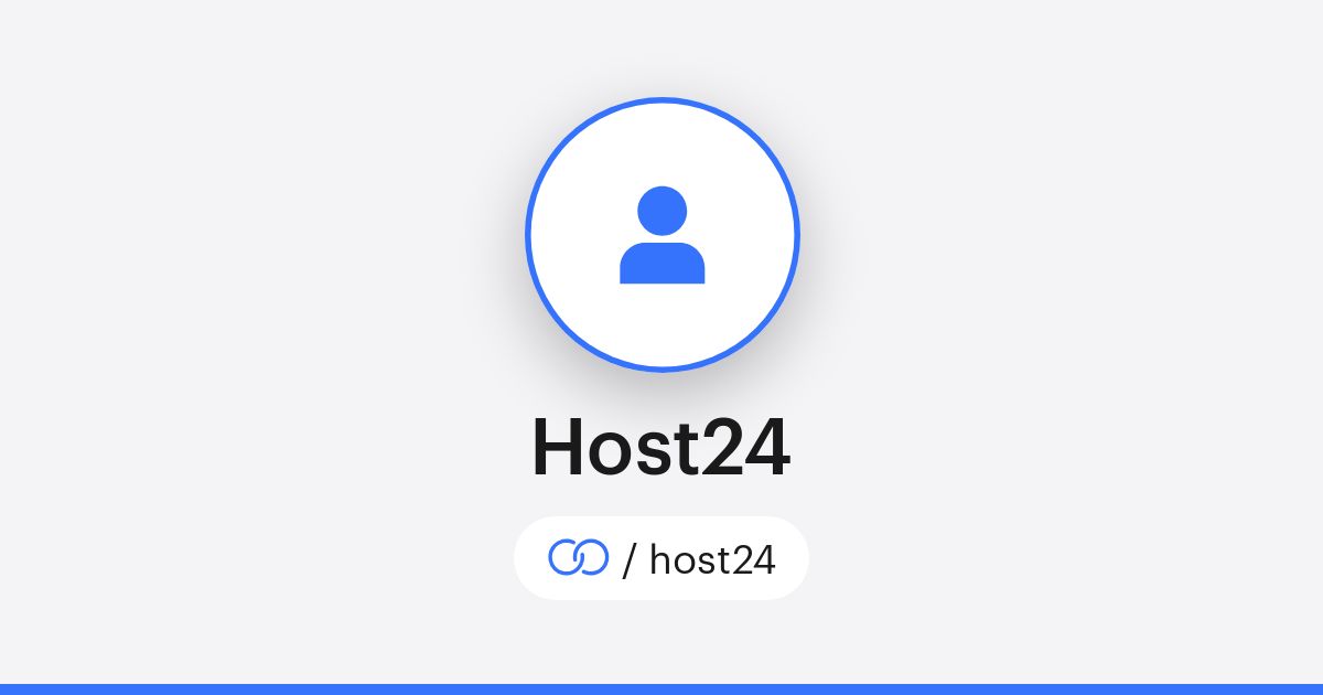 Host24 · solo.to