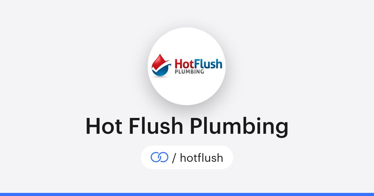 Hot Flush Plumbing (/hotflush) · solo.to